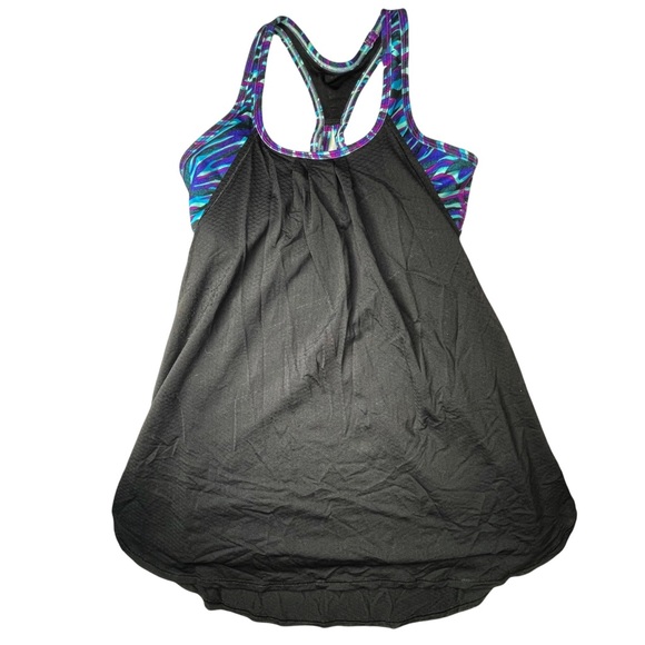 Ivivva | Shirts & Tops | Ivivva Girl Double Dutch Black Purple Tank Top ...